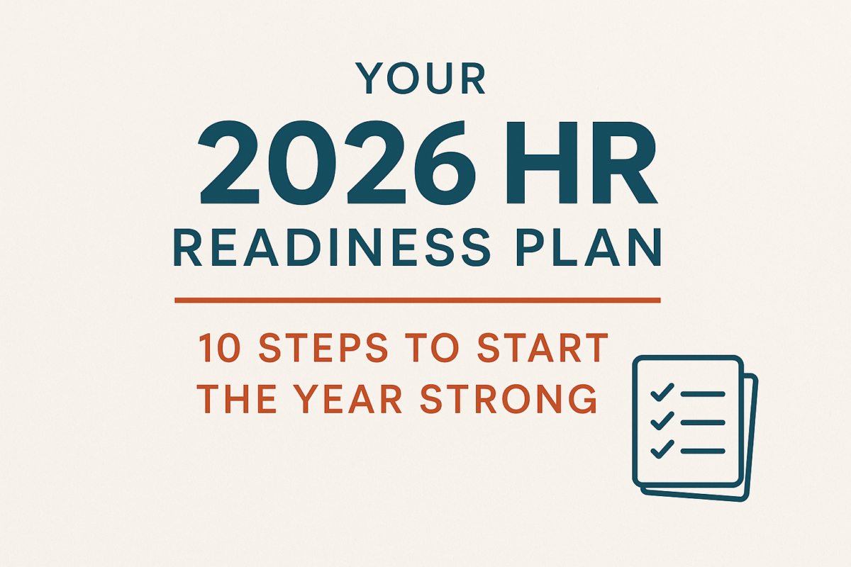 Your 2026 HR Readiness Plan: 10 Steps to Start the Year Strong - HR ...